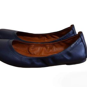 Lucky Brand | Shoes | Lucky Brand Emmie Leather Ballet Flats Sz 7m37 ...